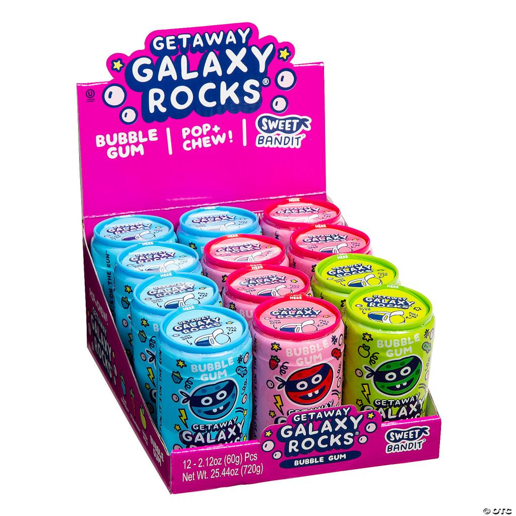 40635 Kidsmania Getaway Galaxy Rocks Bubble Gum