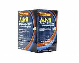 47558 Advil Dual Action Tablets 25/2pk